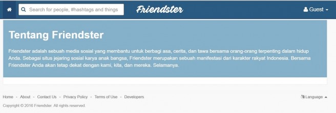 Siapa Dibalik Friendster.Id? Apakah Hanya Sekedar Mencatut Nama ...