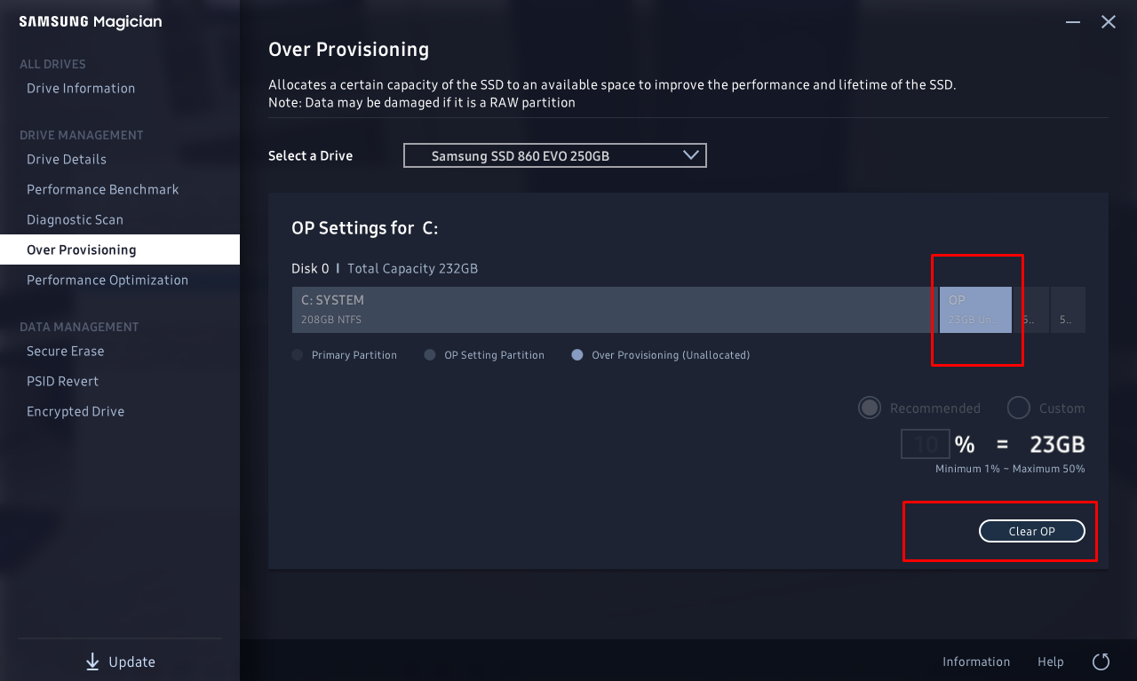 Cara Meningkatkan Performa SSD & Usia SSD Samsung dengan Over Provisioning